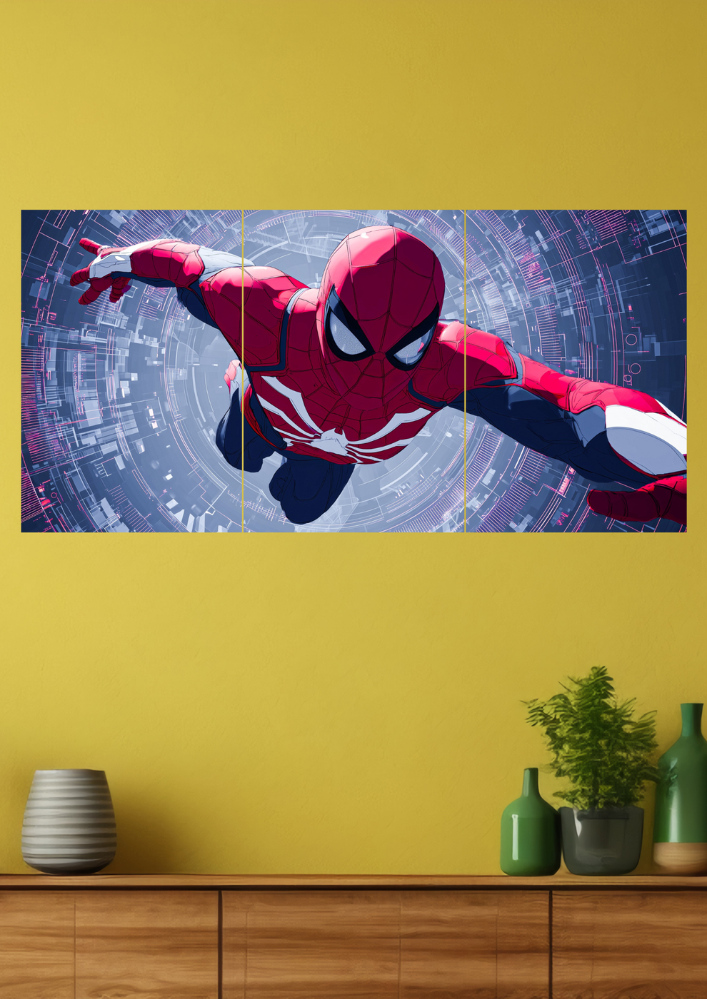 Spider-Man Split Poster – postermine