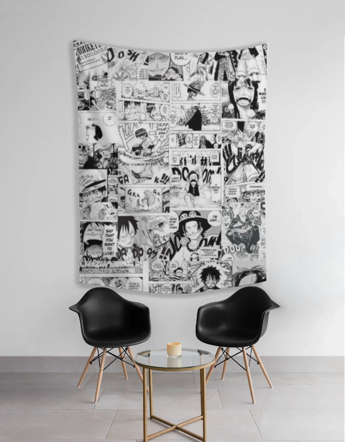 One Piece Manga Premium Wall Flag (Tapestry) – postermine